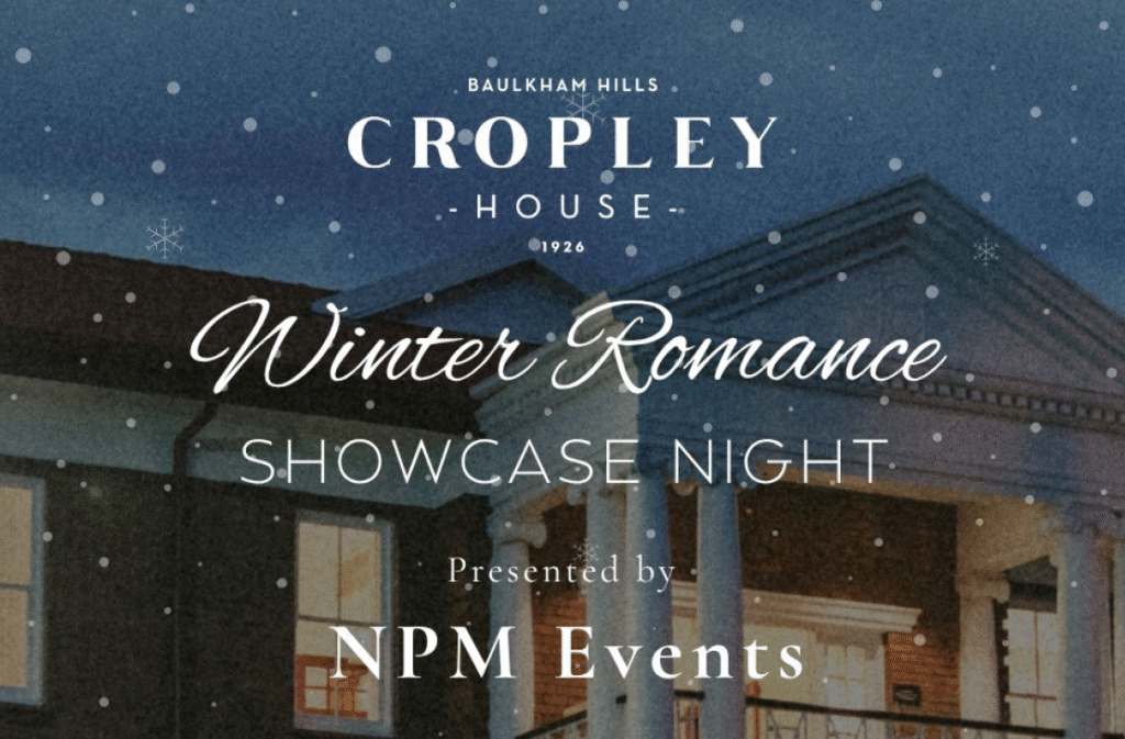 Winter Romance Showcase Night at Cropley House - The Venues Collection